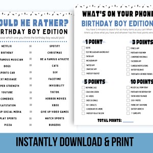 Birthday Games for Boys, Teenager Birthday Party Games, Boy Birthday ...