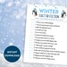 Winter Trivia Game, Printable Winter Games, Party Games for All Ages ...