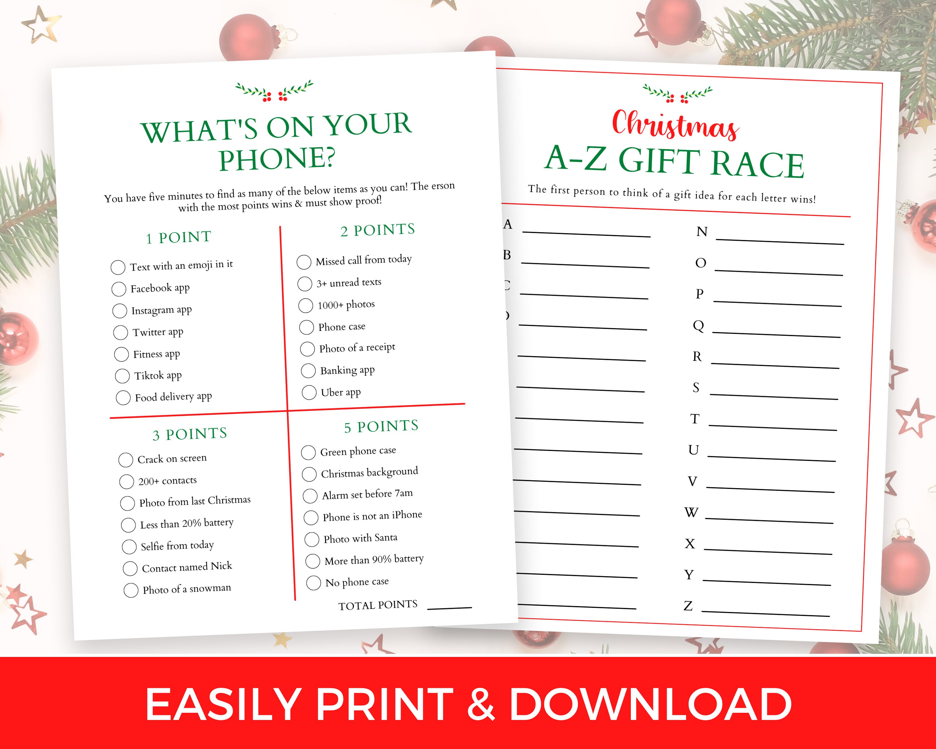 Christmas Icebreakers, Christmas Games for Adults, Holiday Party Games ...