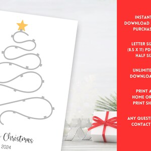 Christmas Handprint Art Bundle, 2024 Christmas Keepsake Crafts, Holiday ...