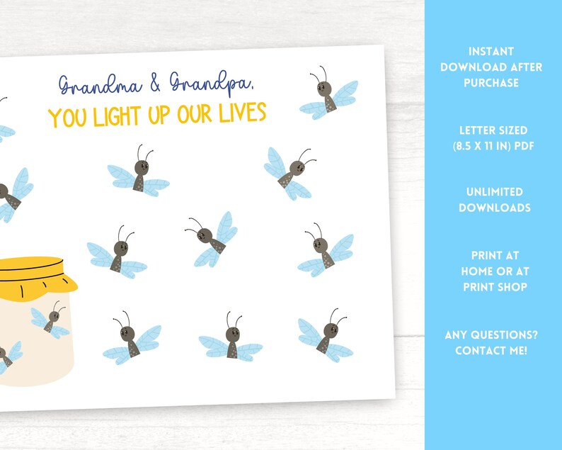 2026 Grandparents Handprint Calendar Craft, Grandma Grandpa Keepsake ...