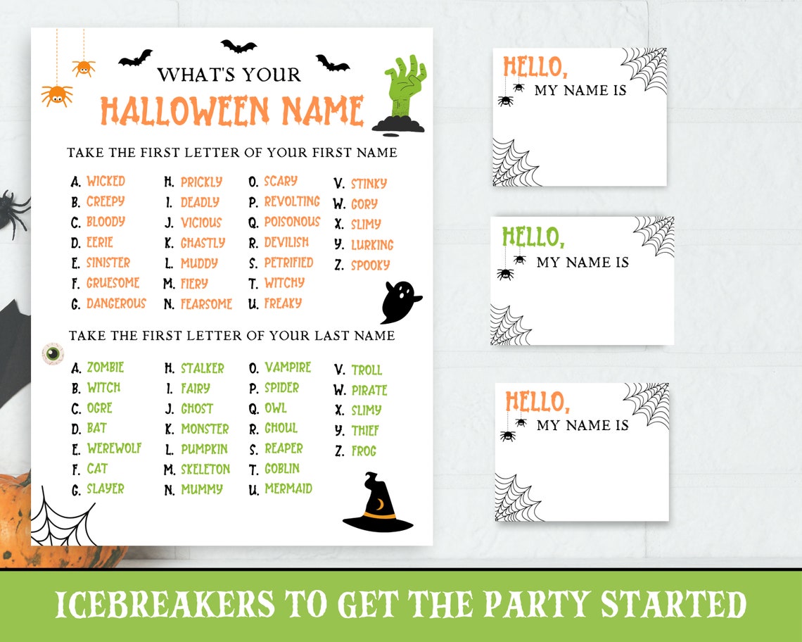 Halloween Office Party Games Halloween Games for Office - Etsy