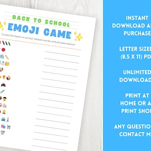 Classroom Party Game, Fun Classroom Activity Icebreakers for Students ...