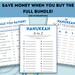 Hanukkah A Z Game, Hanukkah Party Games, Hanukkah Games, Chanukah Game ...