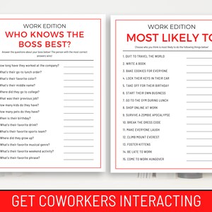 Work Party Games, Office Party Games, Team Building Games, Work Retreat ...