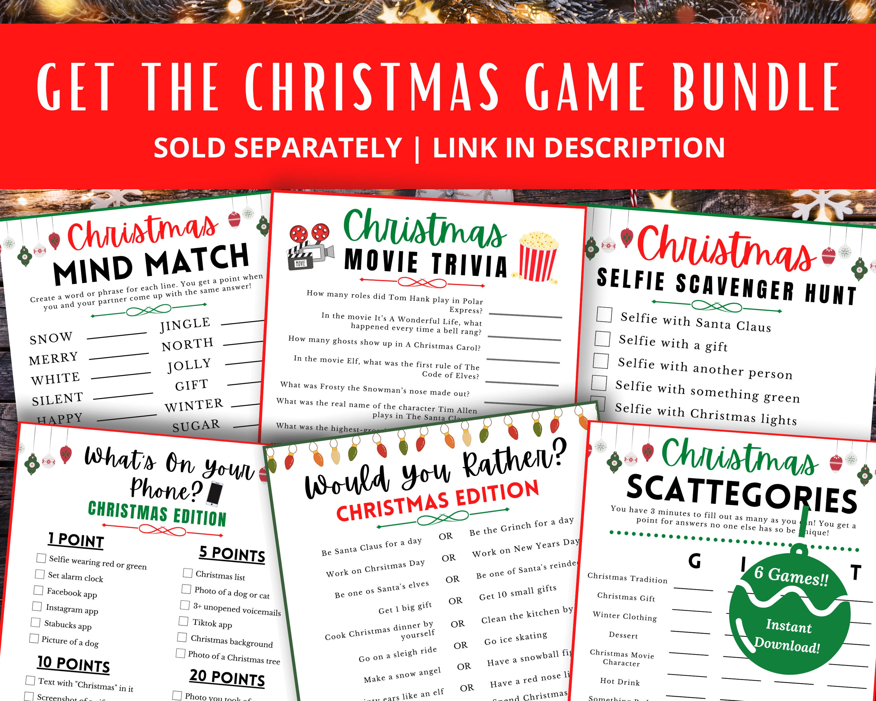 Winter Trivia Game Printable Winter Games Party Games for - Etsy