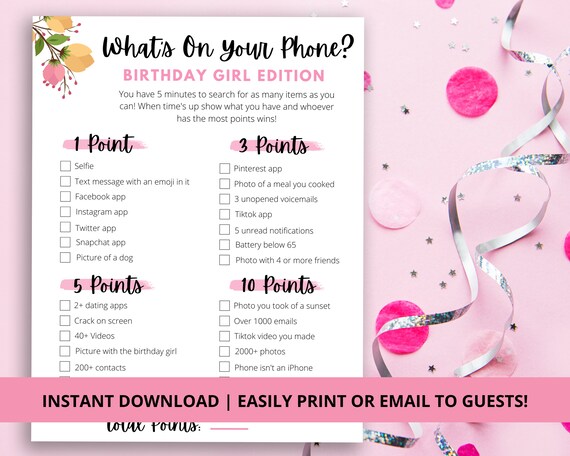 Party Favors & Games Adult Birthday Games Quarantine Adult Birthday ...
