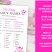 Tea Party Fancy Names, Tea Party Game for Adults, Tea Party Activities ...