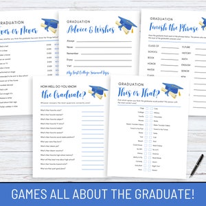 Graduation Party Games, Graduation Games Printable, Graduation Party ...