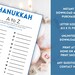 Hanukkah A Z Game, Hanukkah Party Games, Hanukkah Games, Chanukah Game ...