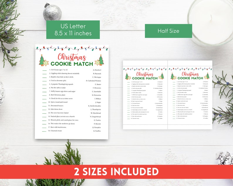 Christmas Cookie Game, Christmas Game for Adults, Fun Christmas Game ...