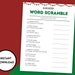Black History Word Scramble, Black History Game, Black History Month ...