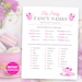 Tea Party Fancy Names, Tea Party Game for Adults, Tea Party Activities ...