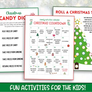 Printable Christmas Party Games, 20 Christmas Games Bundle, Christmas ...