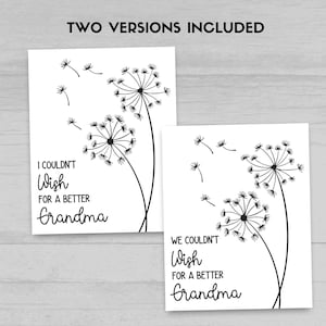 Grandma Mother's Day Handprint Art Craft, Grandma Fingerprint Craft ...