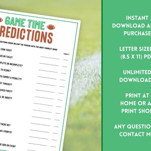 Football Game Predictions, Game Day Predictions, Football Watch Party ...