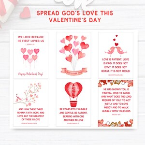 Christian Scripture Valentine Cards, Valentine's Day Scripture Greeting ...