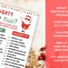 Naughty or Nice Christmas Game, Christmas Game Printable, Office ...