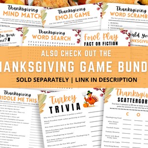 Fall Trivia Game, Fact or Faction Fall Party Game, Fall Themed Games ...