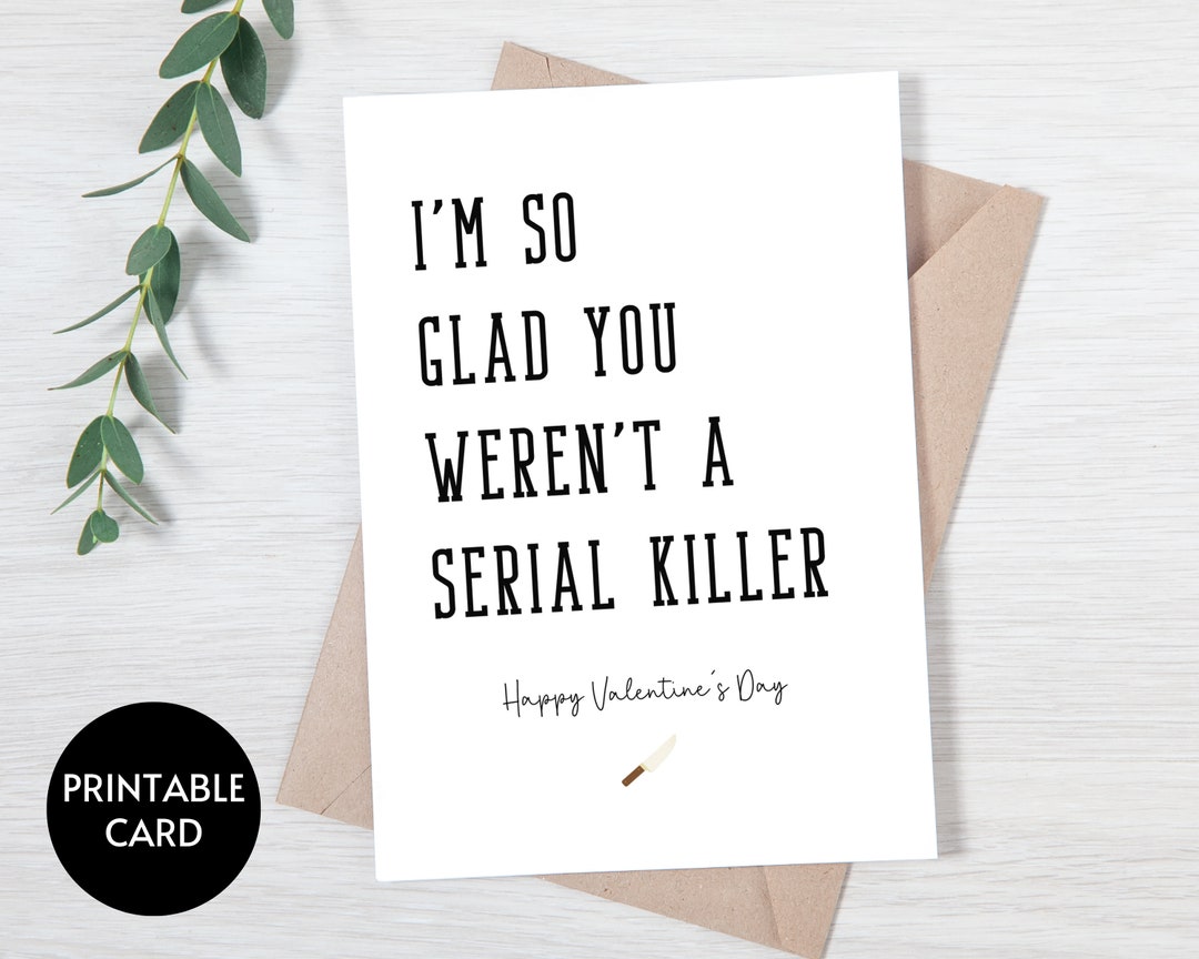 Funny Valentine's Day Card, Online Dating Card, Valentine's Day Card ...