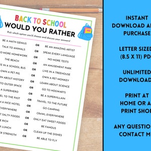 Back to School Word Scramble, Back to School Activity, Back to School ...