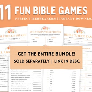Jesus Quiz, Bible Quiz, Church Party Game, Bible Game, Fun Church Game ...