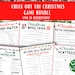 Santa Warning Letters, Bad Behavior Warning, Naughty List Warning ...