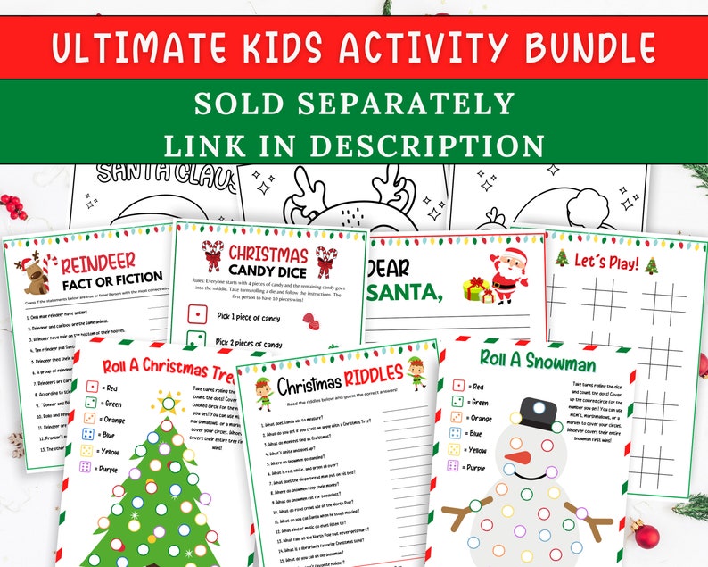 Reindeer Fact or Fiction Christmas Trivia Game Christmas - Etsy