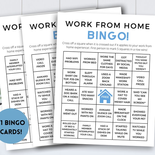 Work Bingo - Etsy