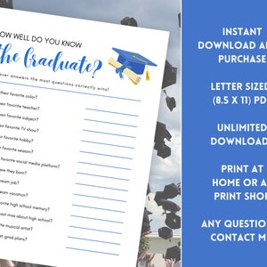 Graduation Party Games, Graduation Games Printable, Graduation Party ...