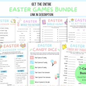 Easter Game for Kids, Candy Dice Game, Easter Party Games for Kids ...