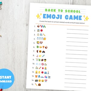 Classroom Party Game, Fun Classroom Activity Icebreakers for Students ...