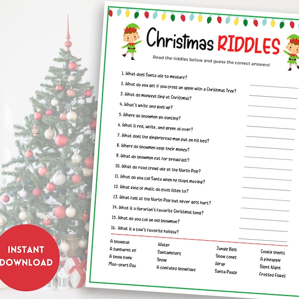 Christmas Game - Etsy