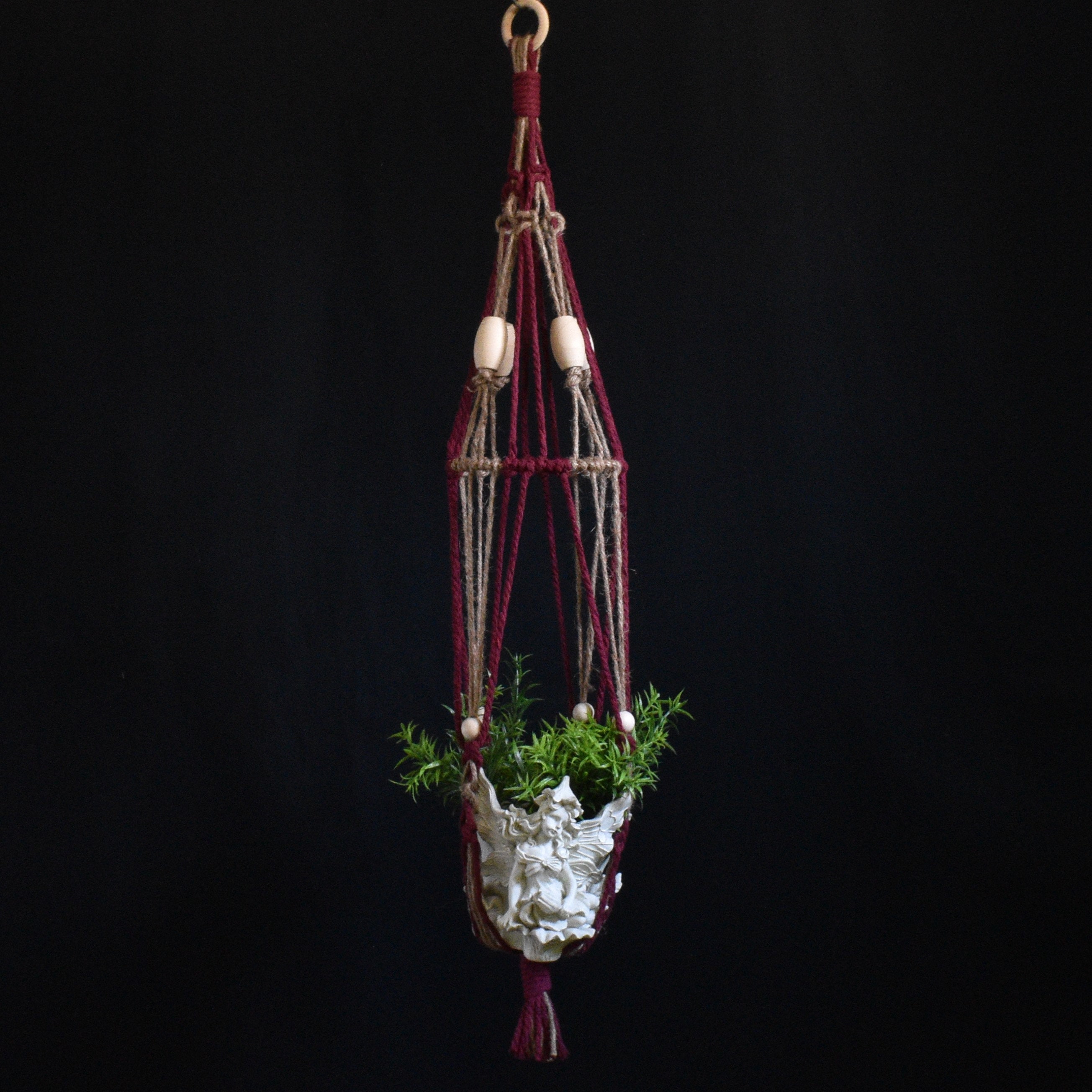 Macramé Bird Feeder Hanger Macramé Plant Hanger Pet Care | Etsy