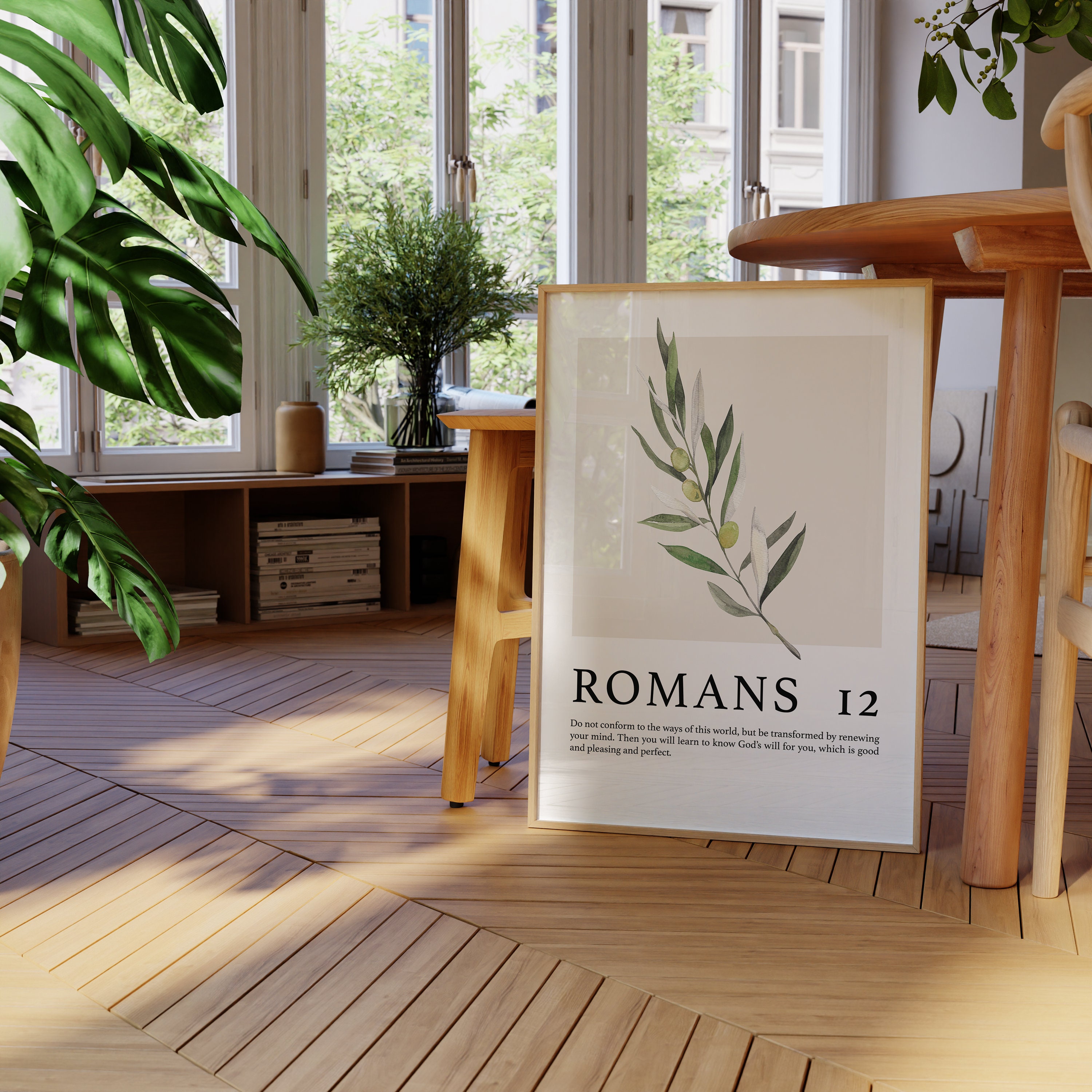 Customizable Bible Verse Poster Ideal Gift, Add Your Favorite Scripture ...