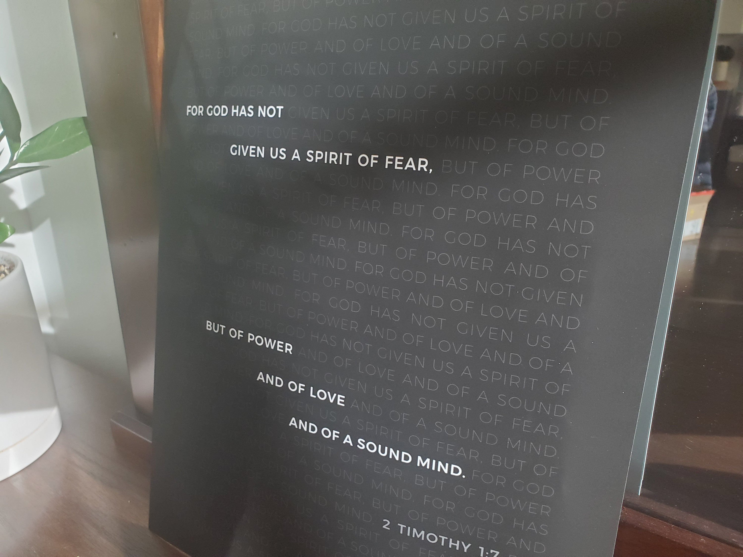 Love, Power, and a Sound Mind, Christian Valentine's Gift for Him 2 ...