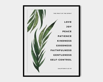 Love Joy Peace Patience Poster - Etsy