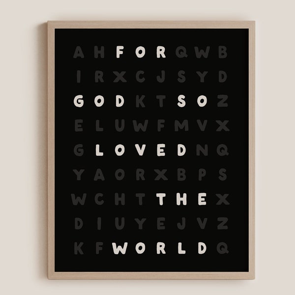 God's Word Poster - Etsy