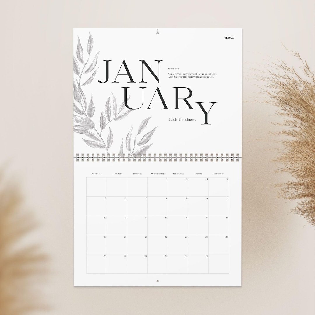 2025 Bible Wall Calendars - Etsy
