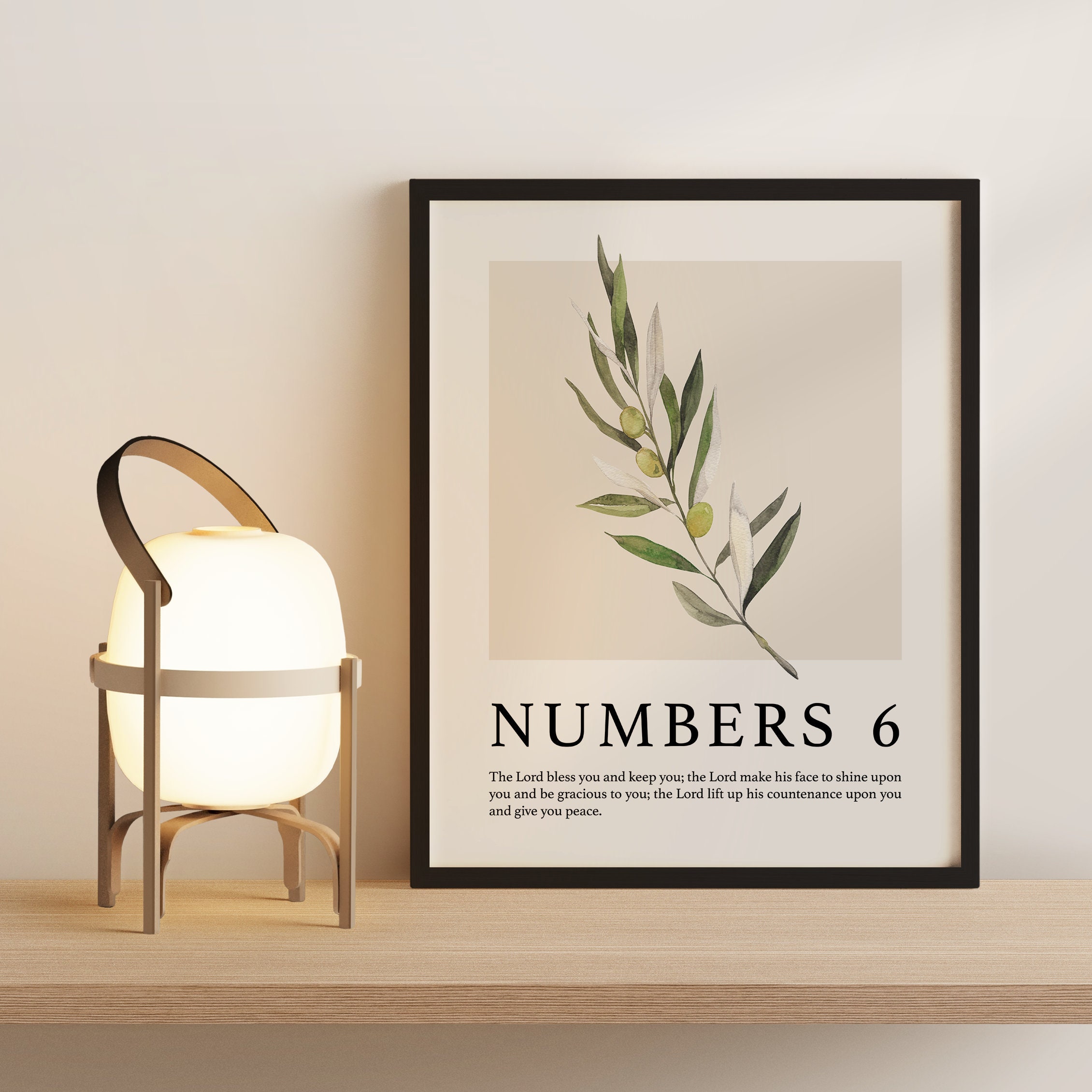 Customizable Bible Verse Poster Ideal Gift, Add Your Favorite Scripture ...