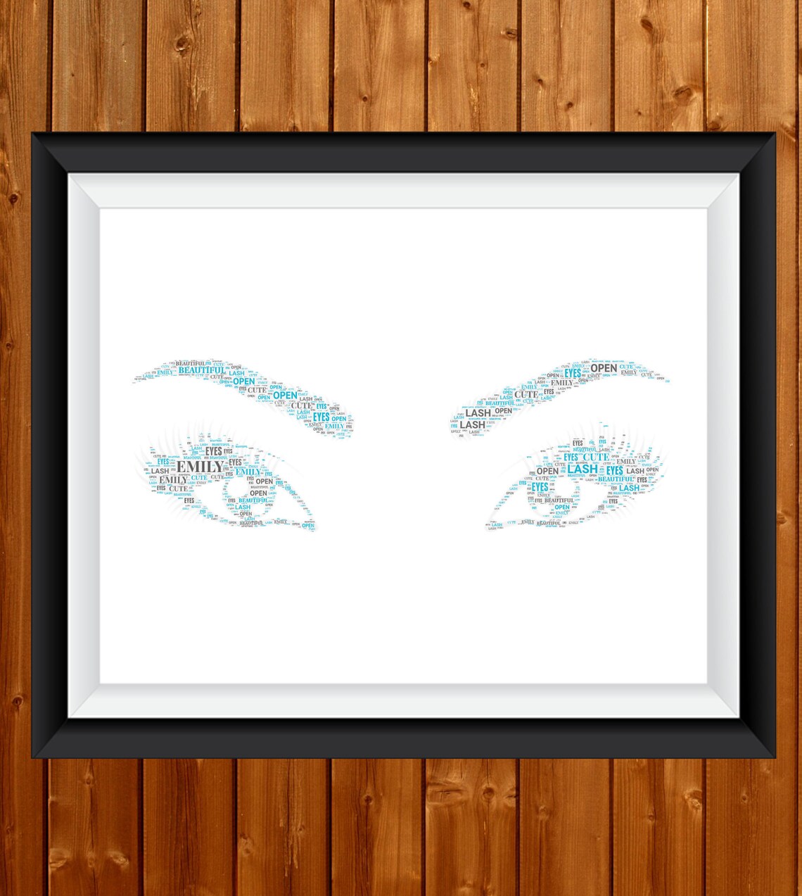Personalised PRINTABLE Eye Lashes Beautician for Girl Gift - Etsy