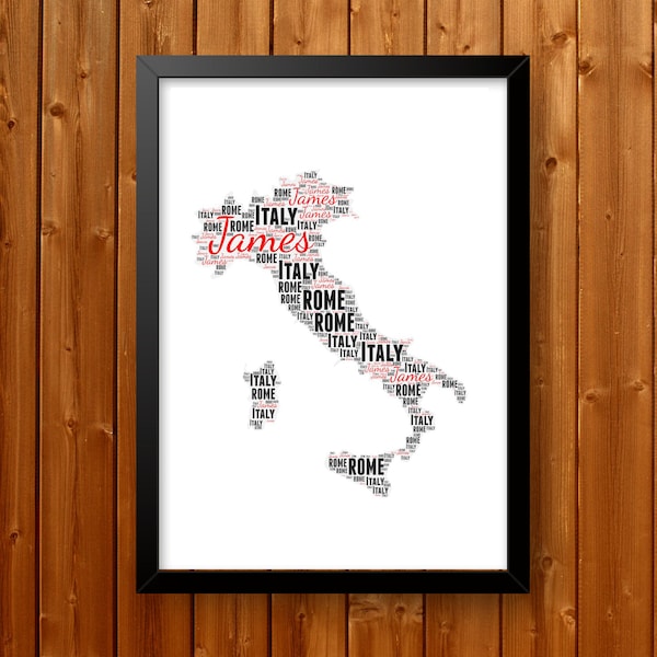 Italian Word Art - Etsy