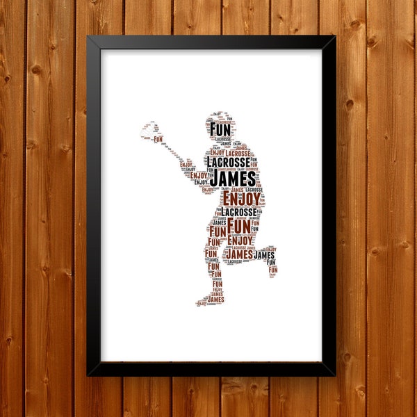 Lacrosse Wall Art - Etsy