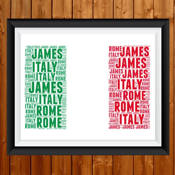 Italian Word Art - Etsy