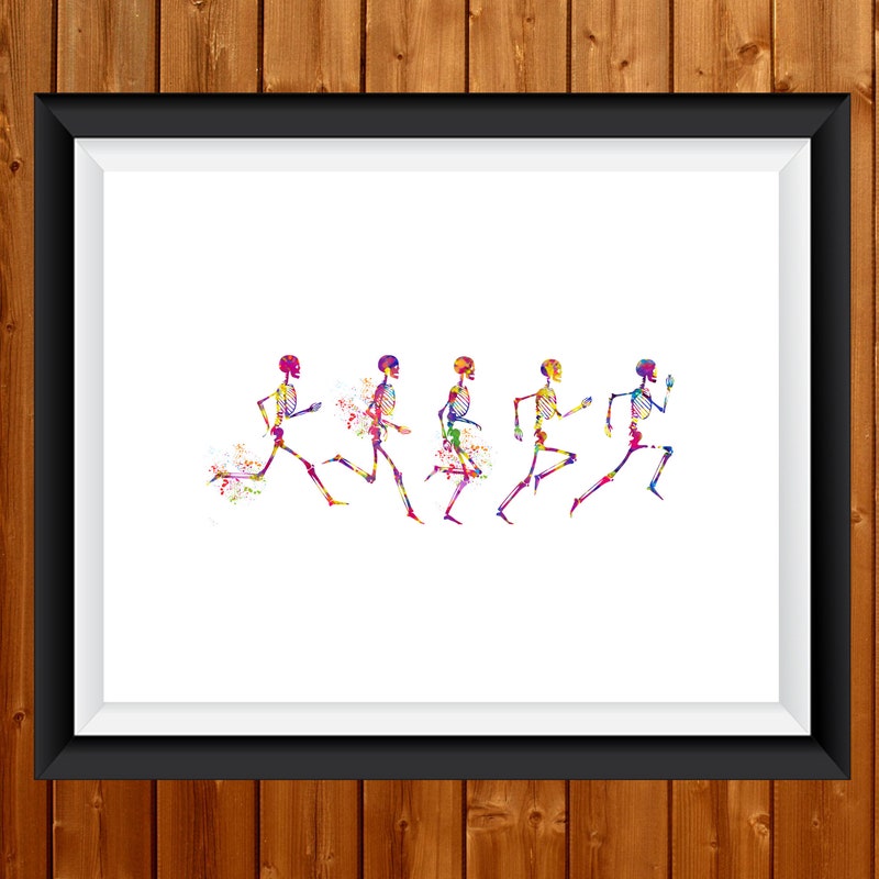 Running Art - Etsy