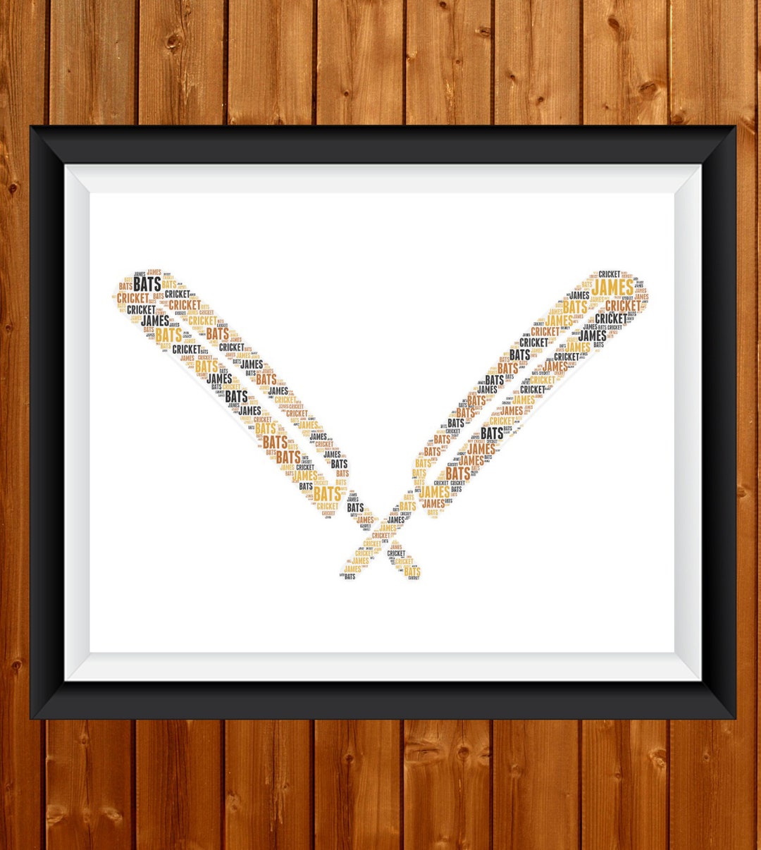 Personalised Cricket Bats Gift PRINTABLE Word Art Gift Cricket - Etsy UK