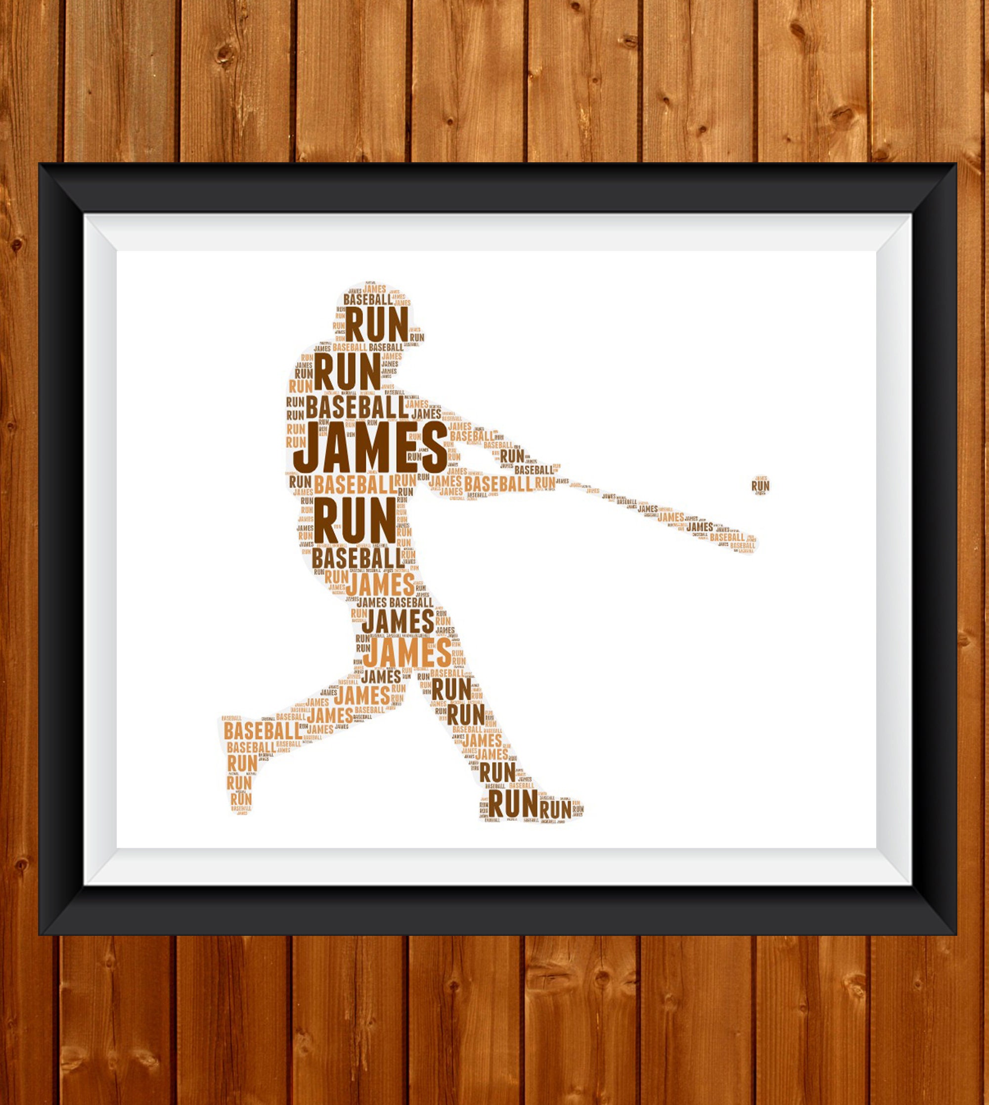 Rounders Art Men Rounders Gift Personalised Rounders - Etsy