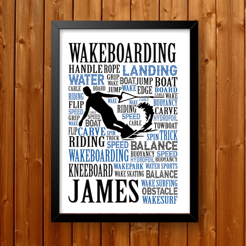 Wakeboarding - Etsy