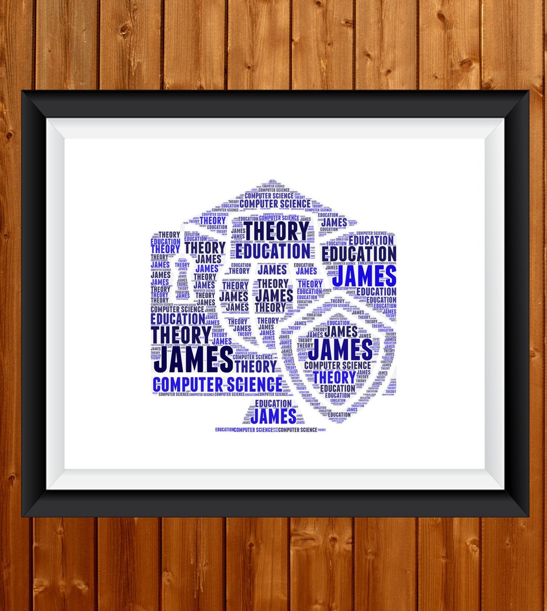 Personalised Computer Science Poster Word Art, Comp Sci Gift ...