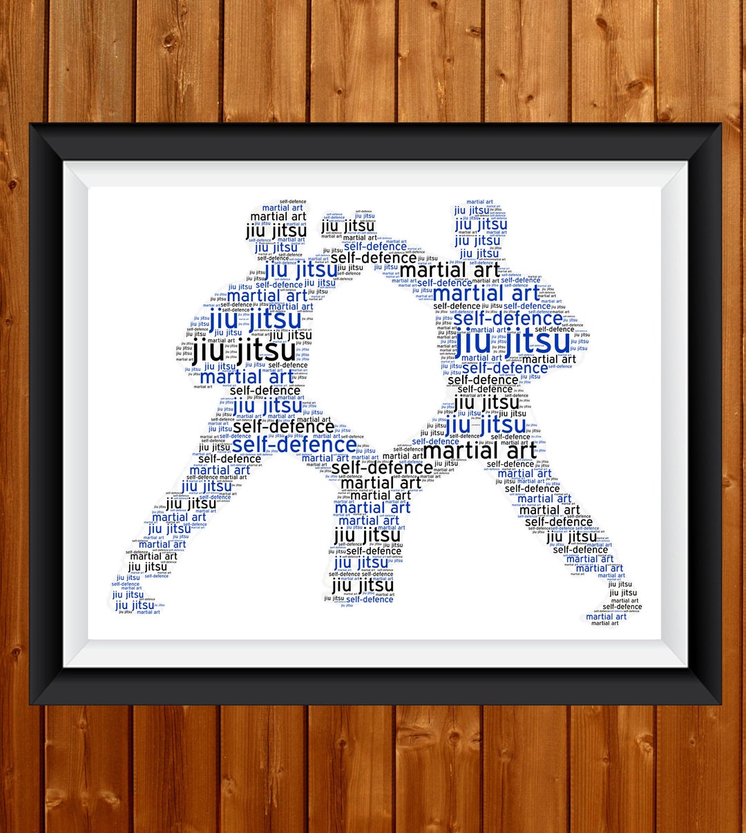 Personalised PRINTABLE Brazilian Jiu-jitsu Gifts Martial Arts Gifts ...